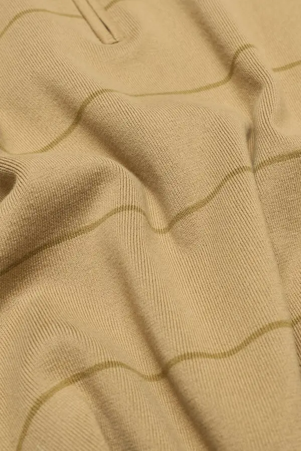 Rains Striped Knit W Long Sleeve Polo