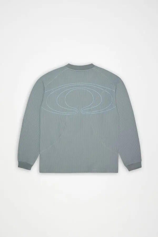 Rains Waffle Long Sleeve T-shirt Splash
