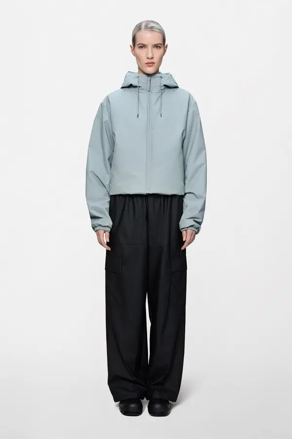 Rains Lohja Short Insulated Jacket - Pool