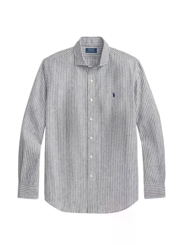 Polo Ralph Lauren Striped Azzuro Shirt - Grey