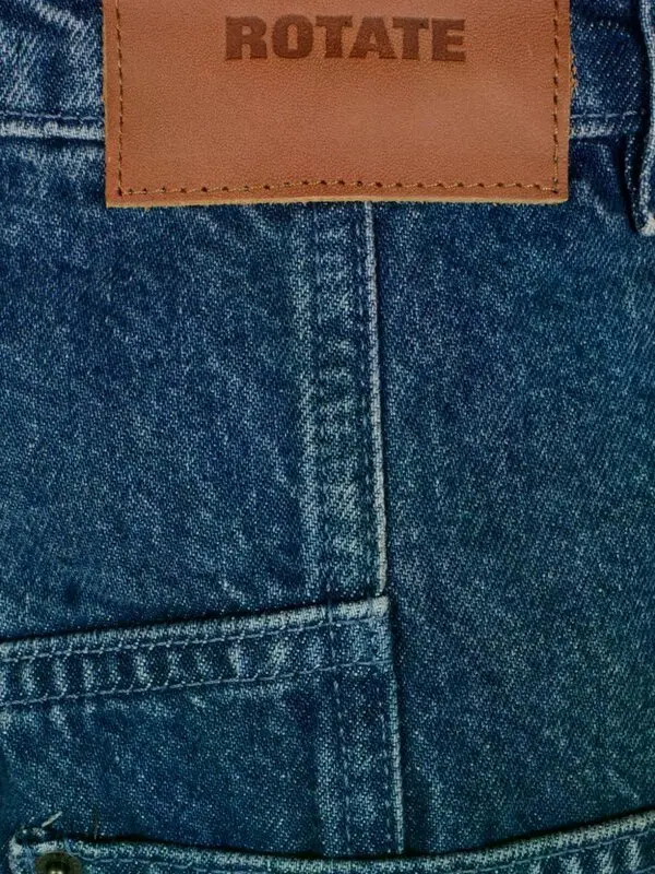 ROTATE BY BIRGER CHRISTENSEN Seam-detail Pleated Jeans
