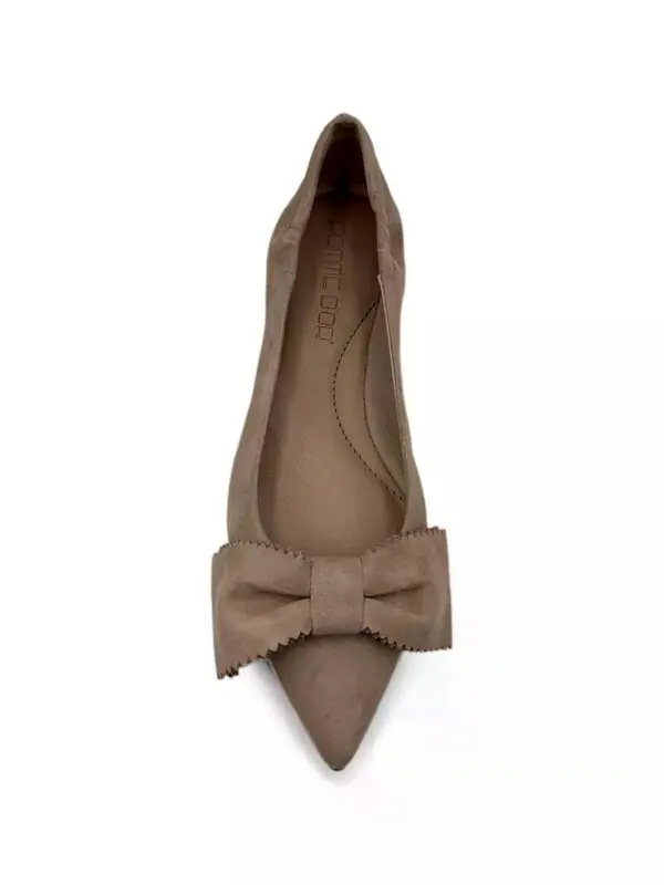 POMME D´OR Ingrid Bow Detail Pointed Toe Pumps