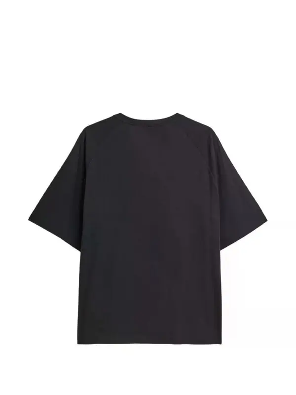 Y3 Logo-print Raglan-sleeve T-shirt