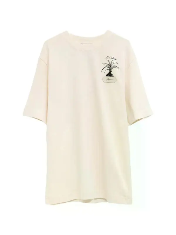 Jacquemus The Palmier T-shirt - Neutrals