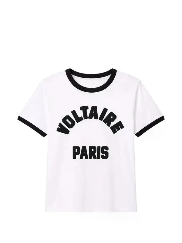 Zadig&Voltaire Alys Logo Print T-shirt - White