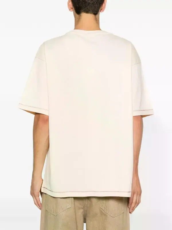 Drole De Monsieur Embroidered-graphic T-shirt