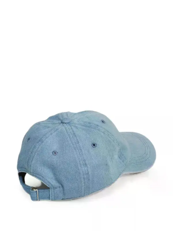 Carrera Eyewear Logo Embroidered Denim Baseball Cap