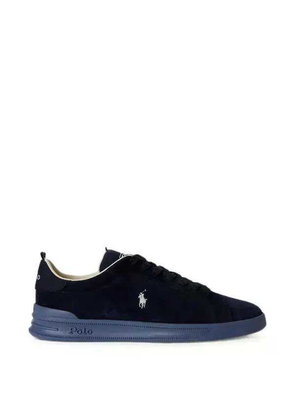Polo Ralph Lauren Logo-embroidered Suede Sneakers