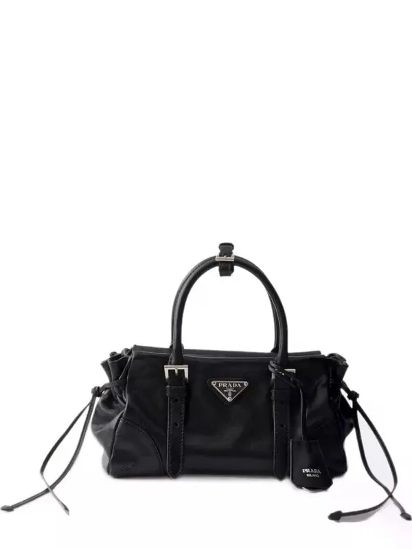 Prada Karin Small Leather Bag - Black
