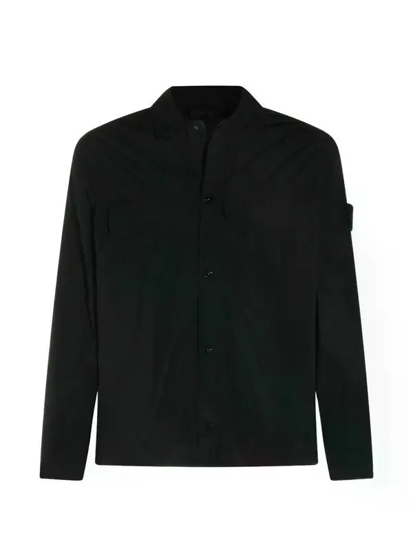 Stone Island Logo-patch Shirt