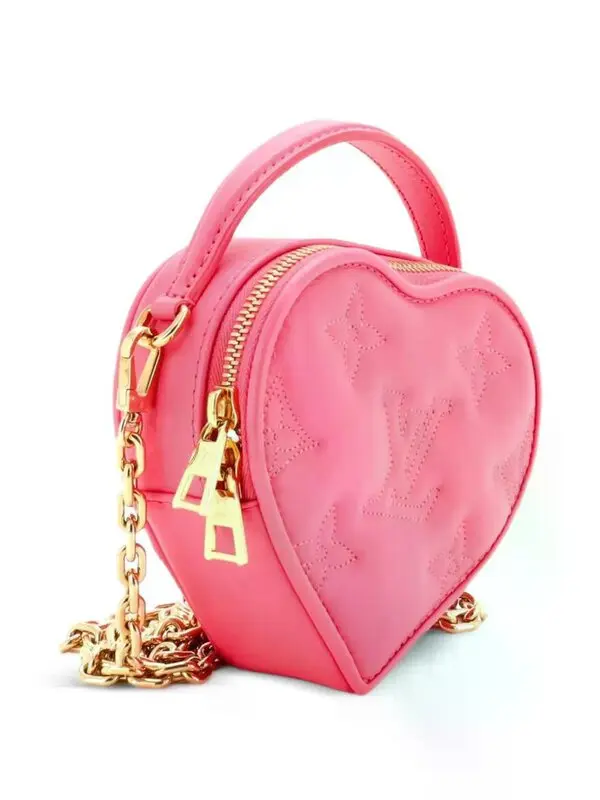 LOUIS VUITTON Bubblegram Pop My Heart Pouch Bag - Pink