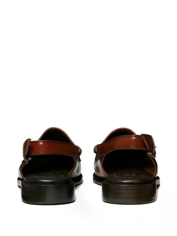 G.H.BASS Weejuns Slingback Penny Loafers