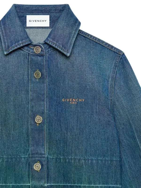 Givenchy Raw-edge Denim Shirt