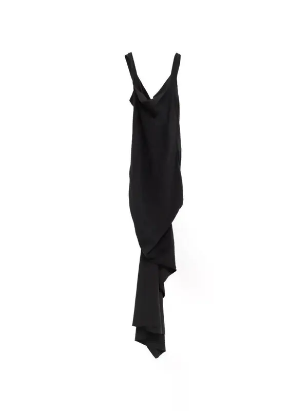 Rick Owens Draped Asymmetrical Dress