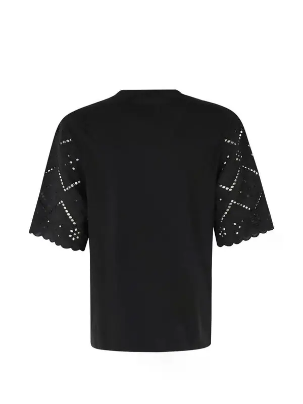 MC2 SAINT BARTH Maisa Scallop-edge T-shirt