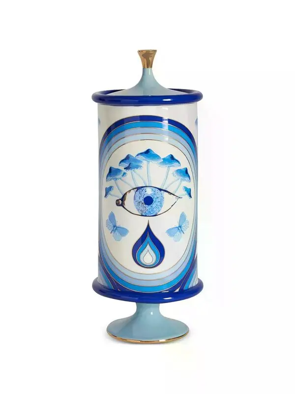 Jonathan Adler Mushroom-print Canister