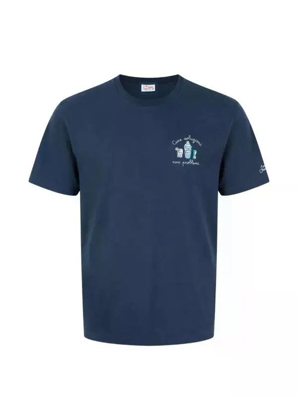 MC2 SAINT BARTH Portofino Embroidered T-shirt