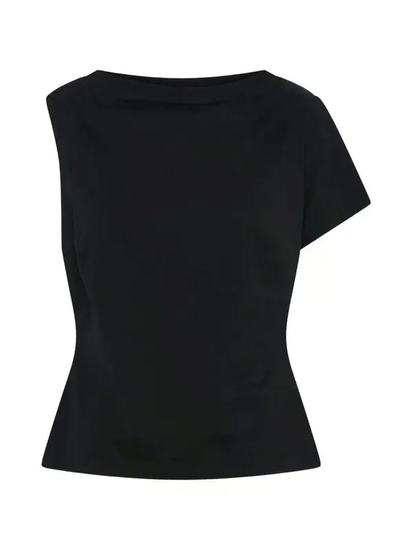 Anna Quan Marley Asymmetric T-shirt - Black