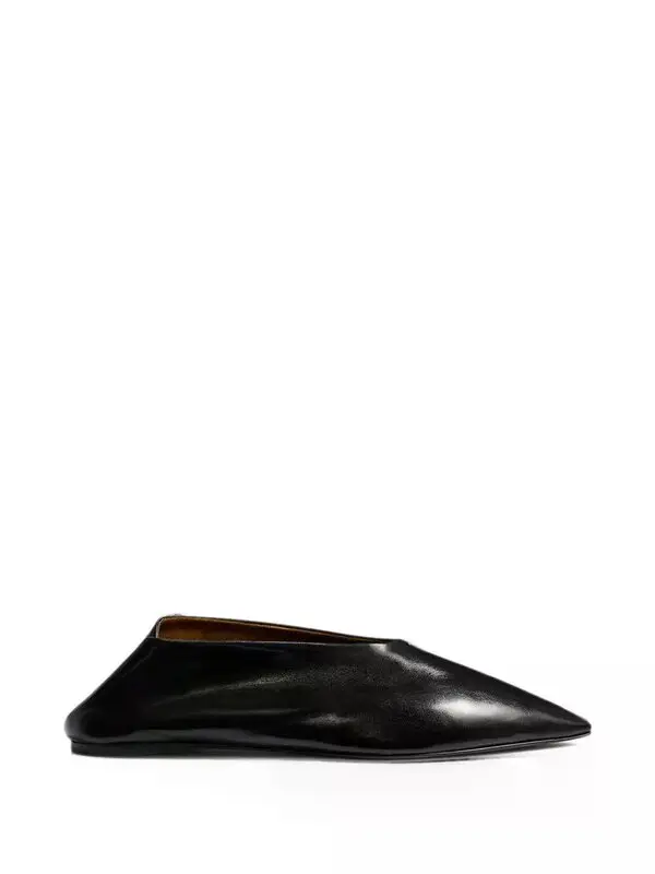 Khaite Staple-detail Ballet Flats