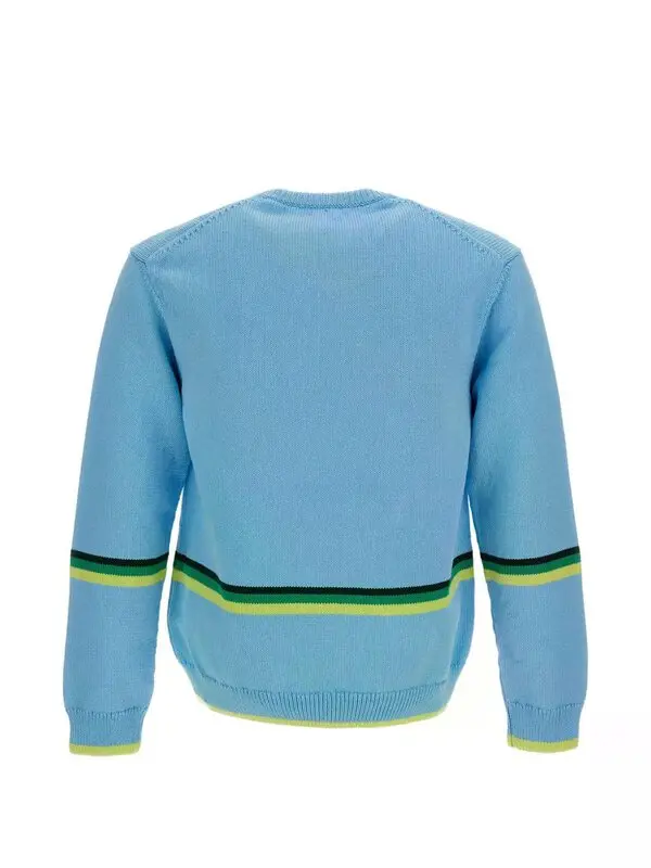 JW Anderson Car Intarsia Striped Sweater