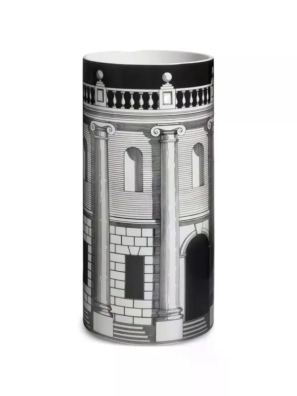 FORNASETTI Architectural-print Umbrella Stand