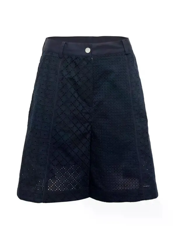 3.1 Phillip Lim Broderie Anglaise Shorts - Blue