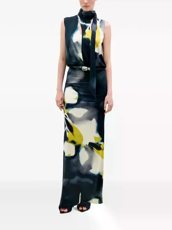 Silvia Tcherassi Cody Floral-print Maxi Dress