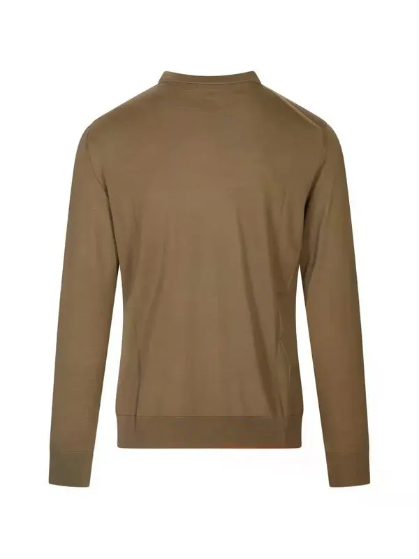Kiton Crew Neck Long Sleeve Sweater - Neutrals