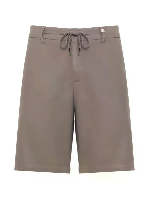 MYTHS Cotton Drawstring Waist Shorts