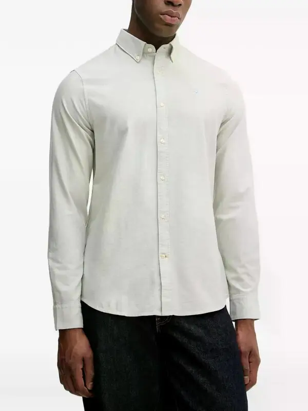 Barbour Oxford Long-sleeve Shirt - Green