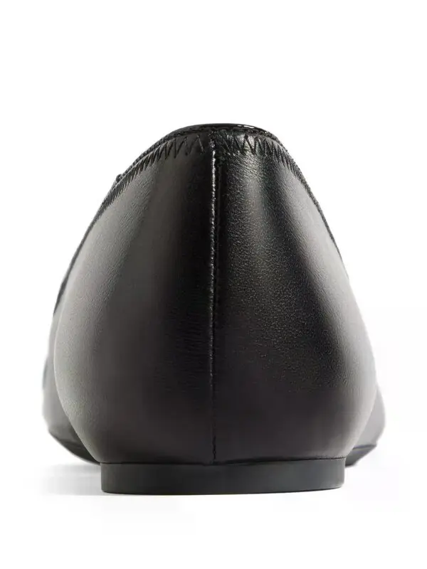 Valentino Garavani Ballerinas Vlogo Signature Nappa - Black