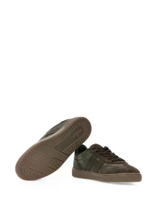 Hogan Crackled Effect Sneakers