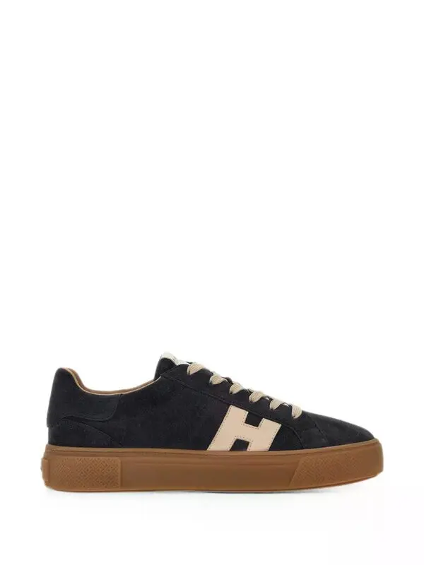 Hogan Crosswind Suede Sneakers
