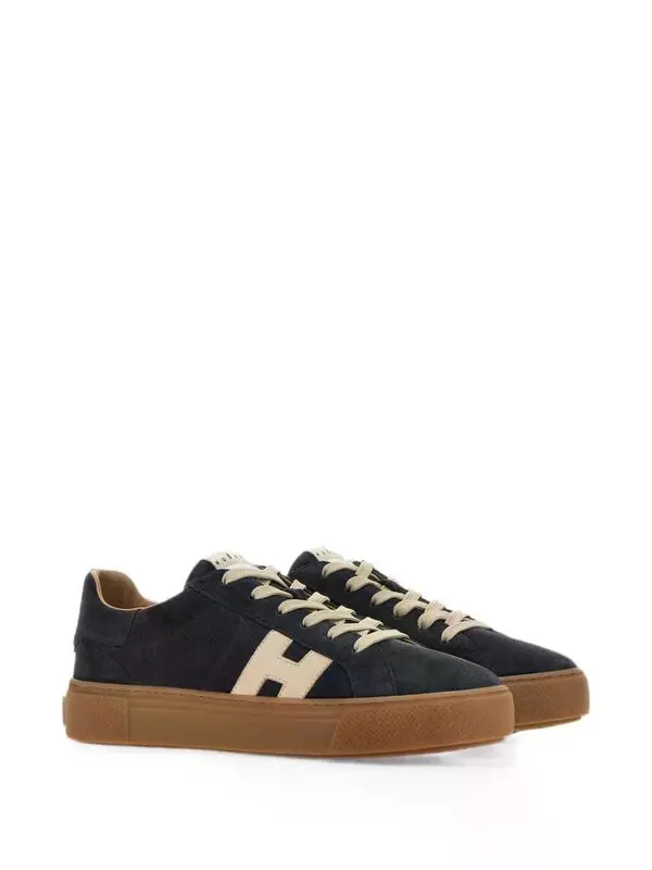 Hogan Crosswind Suede Sneakers