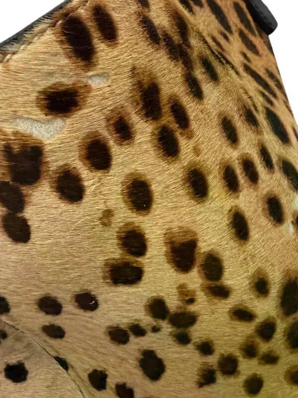 Chloé Leopard-print Calf Hair Tote Bag