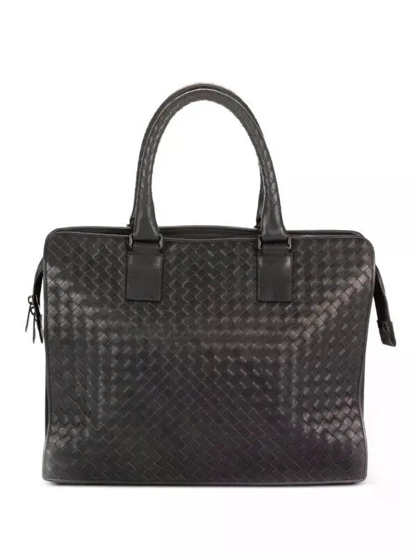 Bottega Veneta Intrecciato Weave Laptop Bag