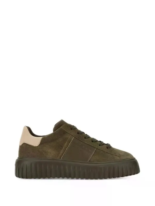 Hogan H-stripes Suede Sneakers
