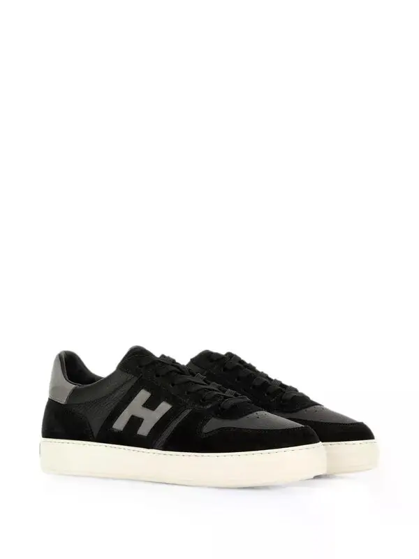 Hogan Panel Leather Sneakers
