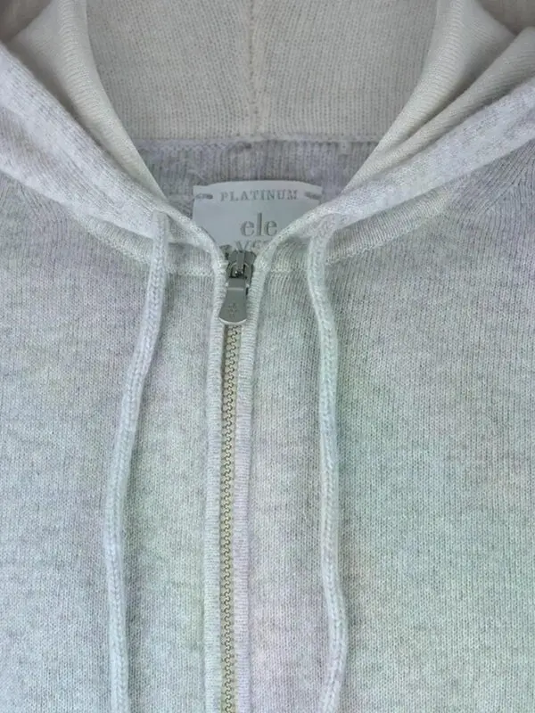 Eleventy Cashmere Zip-up Hoodie