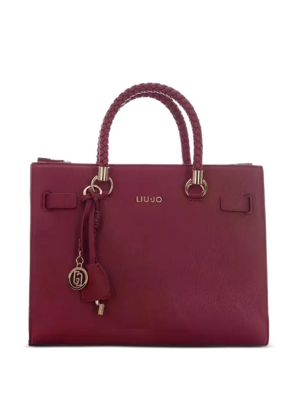 Liu Jo Braided-handle Logo-plaque Shoulder Bag