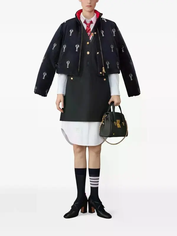 Thom Browne Reversible Lobster Stitch Jacket