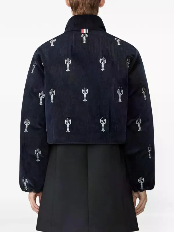 Thom Browne Reversible Lobster Stitch Jacket