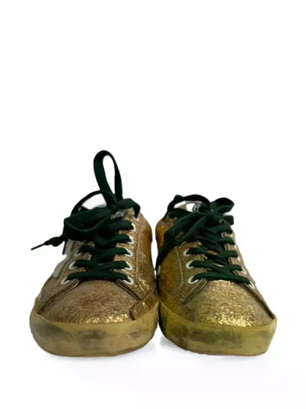 GOLDEN GOOSE Super Star Glitter Sneakers