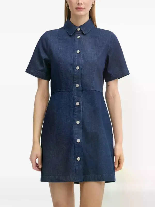Barbour Maia Midi Dress - Blue