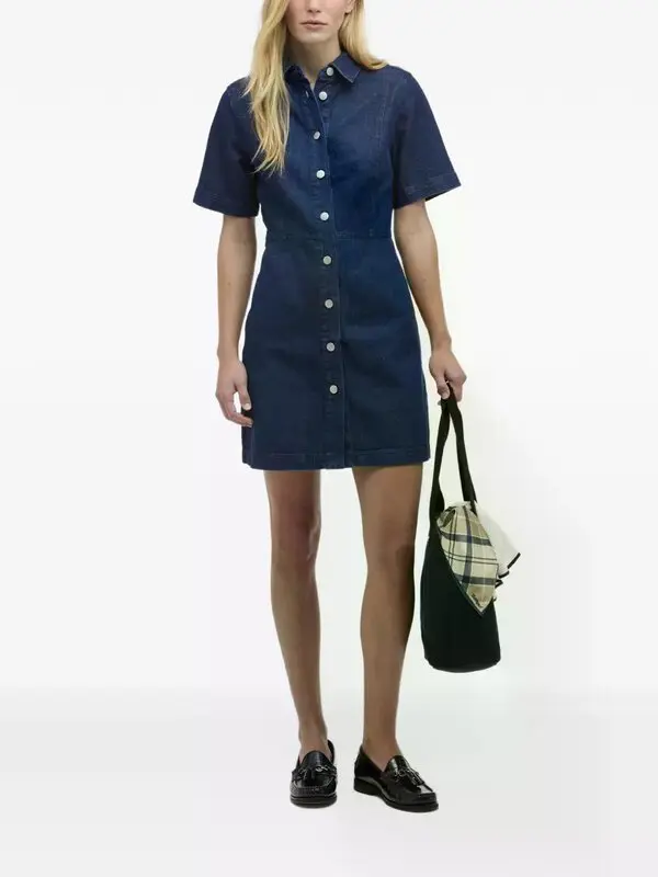 Barbour Maia Midi Dress - Blue