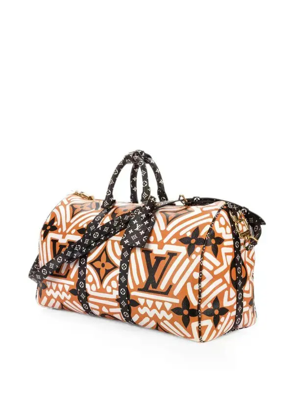 LOUIS VUITTON Crafty Collection Keepall Travel Bag