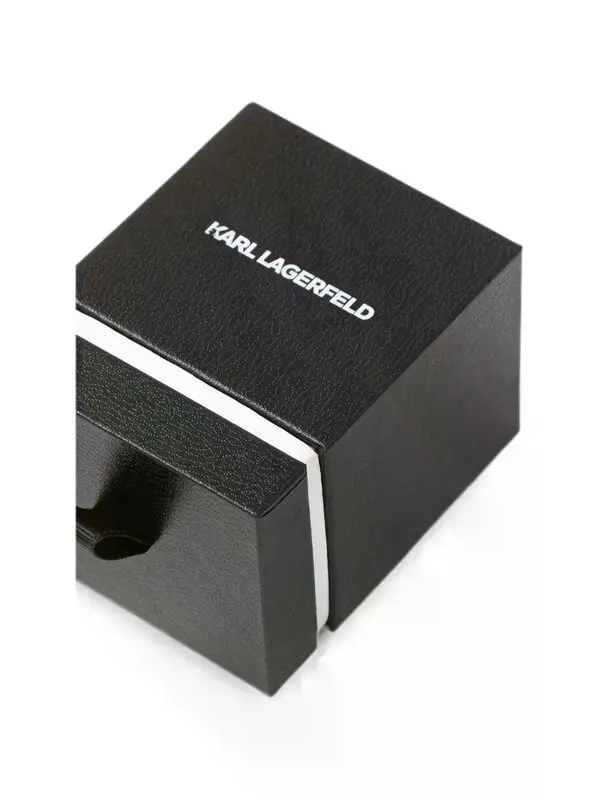 Karl Lagerfeld Faux Pearl Square Ring