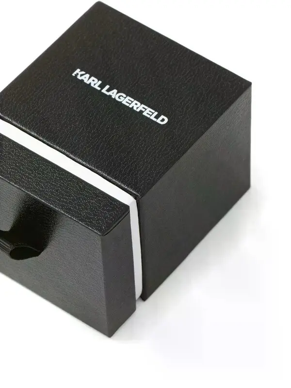Karl Lagerfeld Faux Pearl Square Ring