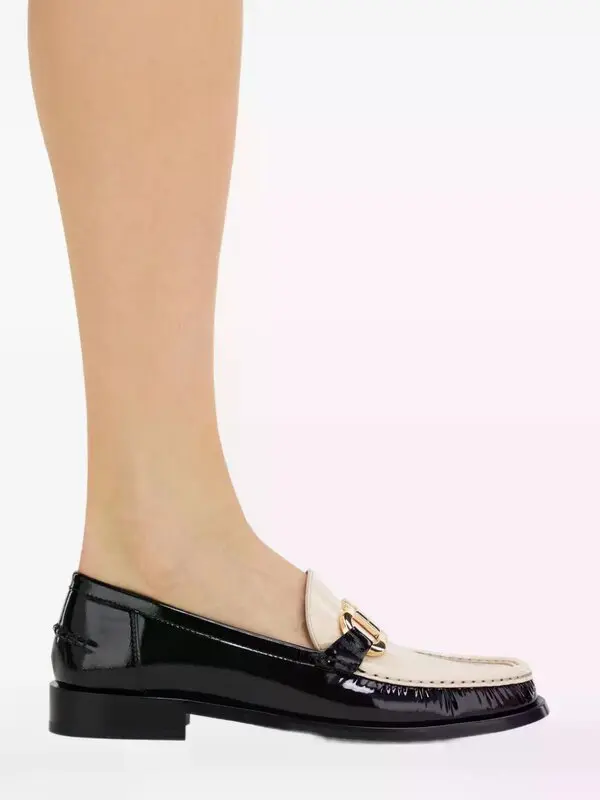 FERRAGAMO Gancini Ornament Moccasins