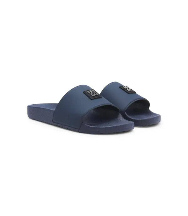 Hugo Slides With Stacked Logo Uppers